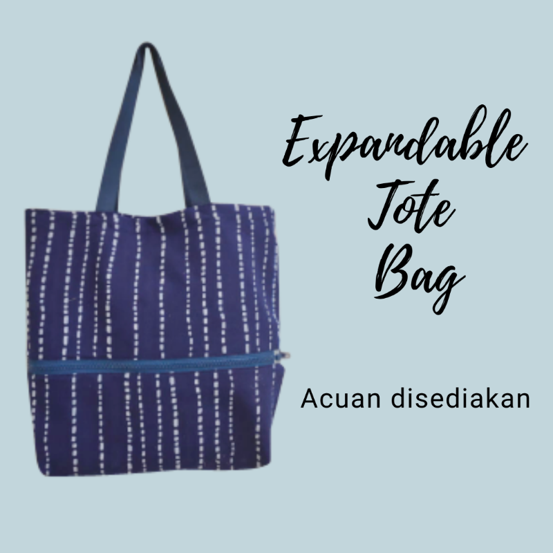 Expandable Tote Bag Online Workshop