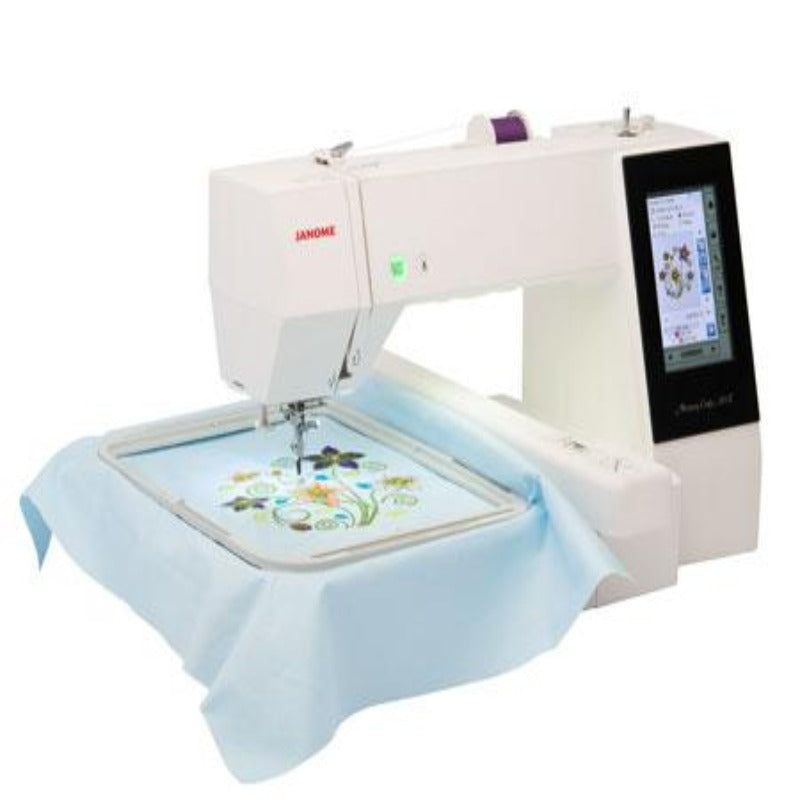Janome Memory Craft 500E - 100% Automation Embroidery Machine | Sewing ...