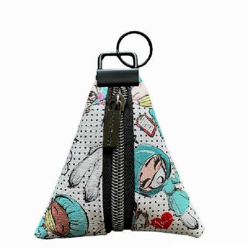 TRIANGLE COIN PURSE PU LEATHER
