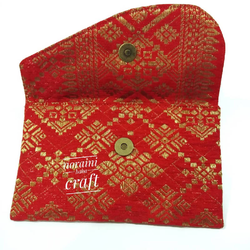 Mini Clutch Beg Songket Merah