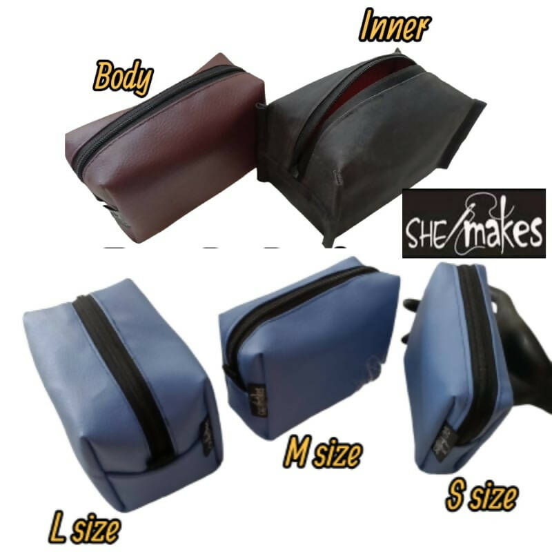 Zipper Box Pouch - Multipurpose