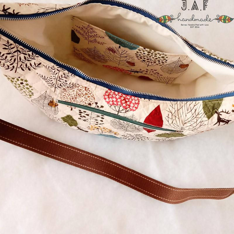 JAF QUILTED SLING BAG